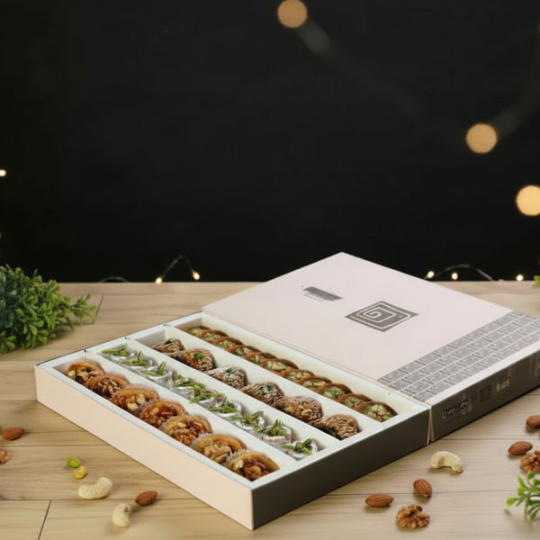 Tohfa Gift Pack Option 2 - 1kg – Agra Sweets Banjara