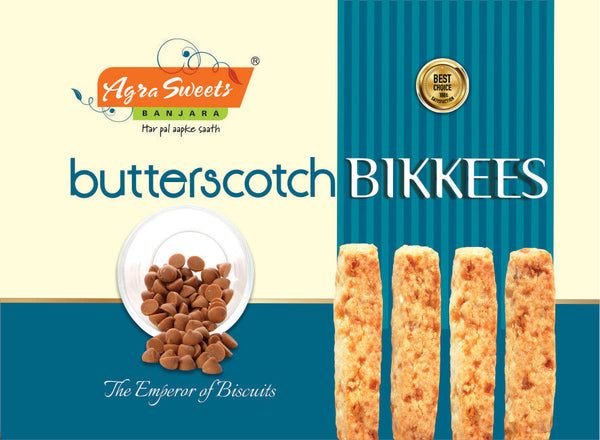 Order Butterscotch Bikkies at Best Price Online - Agra Sweets Banjara